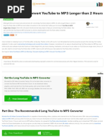 mp5 Converter: Click Here To Download | PDF | You Tube | Digital ...