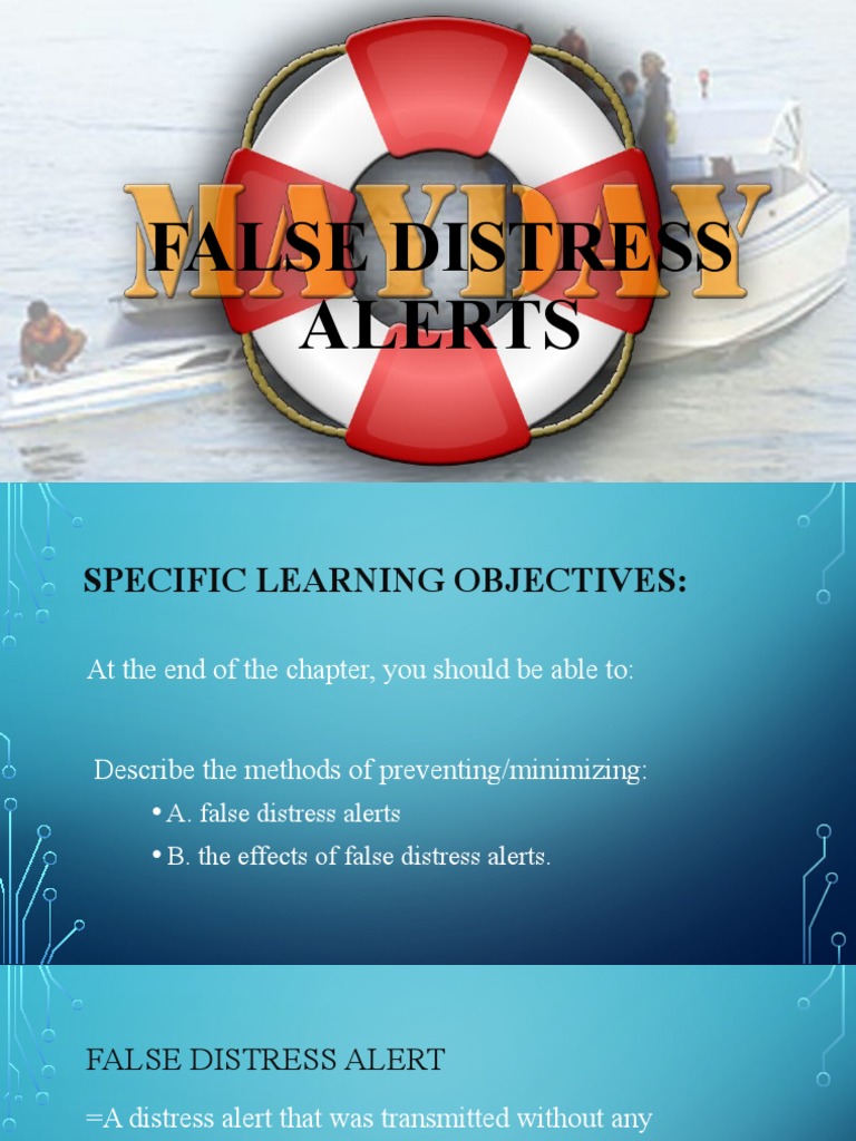 Procedures for Preventing and Cancelling False Distress Alerts in GMDSS ...