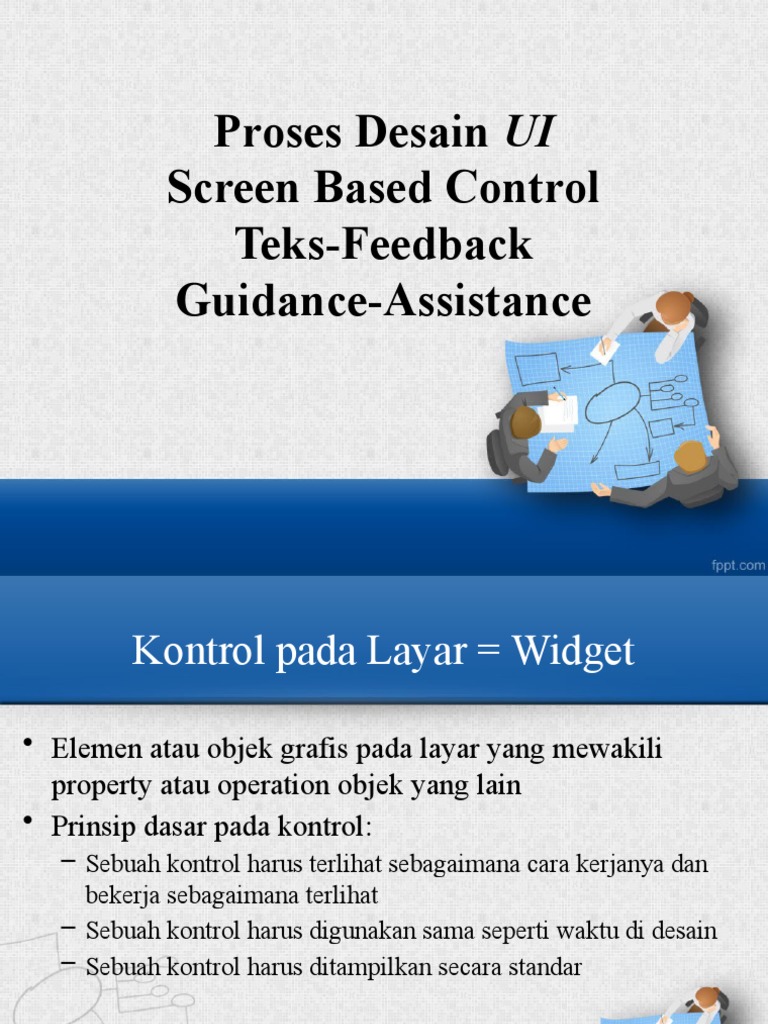 Proses Desain UI - Screen Based Control-Teks-Feedback-Guidance ...