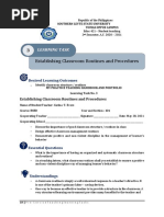 Teaching Internship Learning Task 1 | PDF | Teachers | Internship