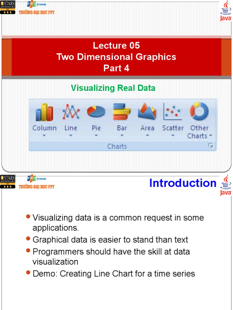 Two Dimensional Graphics: Visualizing Real Data | PDF | Time Series ...