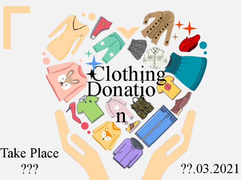 Clothing Donation Poster | PDF