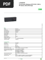 Product Data Sheet: Circuit Breaker Masterpact NW40H2 - 4000 A - 3 ...