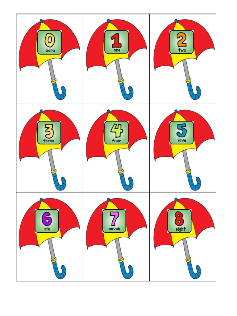 Umbrella Number to Tally Match