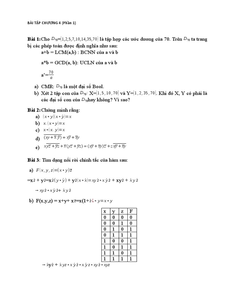 Bai-Tap-Chuong-4 - CTRR | PDF