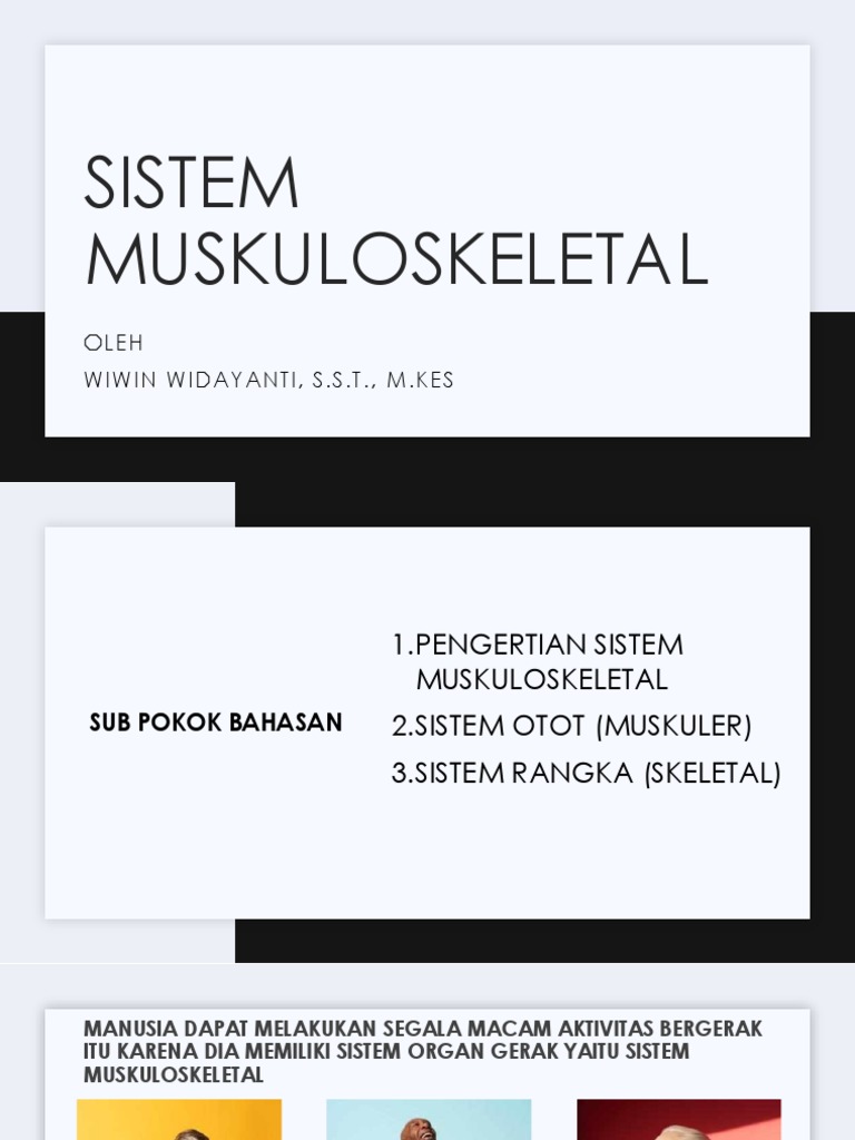 Sistem Muskuloskeletal | PDF