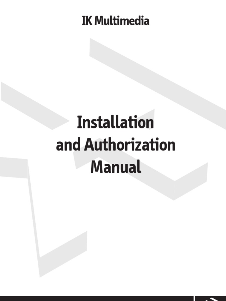 Install and Authorization Manual | PDF