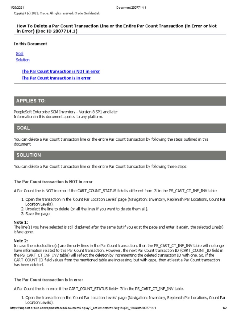 How To Delete Par Location Count | PDF | Data | Information Science
