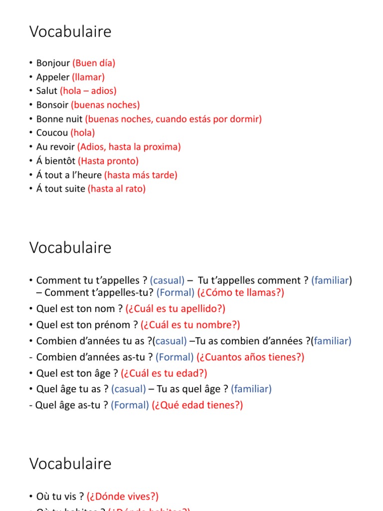Clase 2 (Presentación y Verbo Être) | PDF | Art décoratif | Artisanat