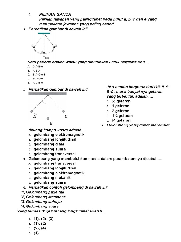 Soal Akm Fisika | PDF