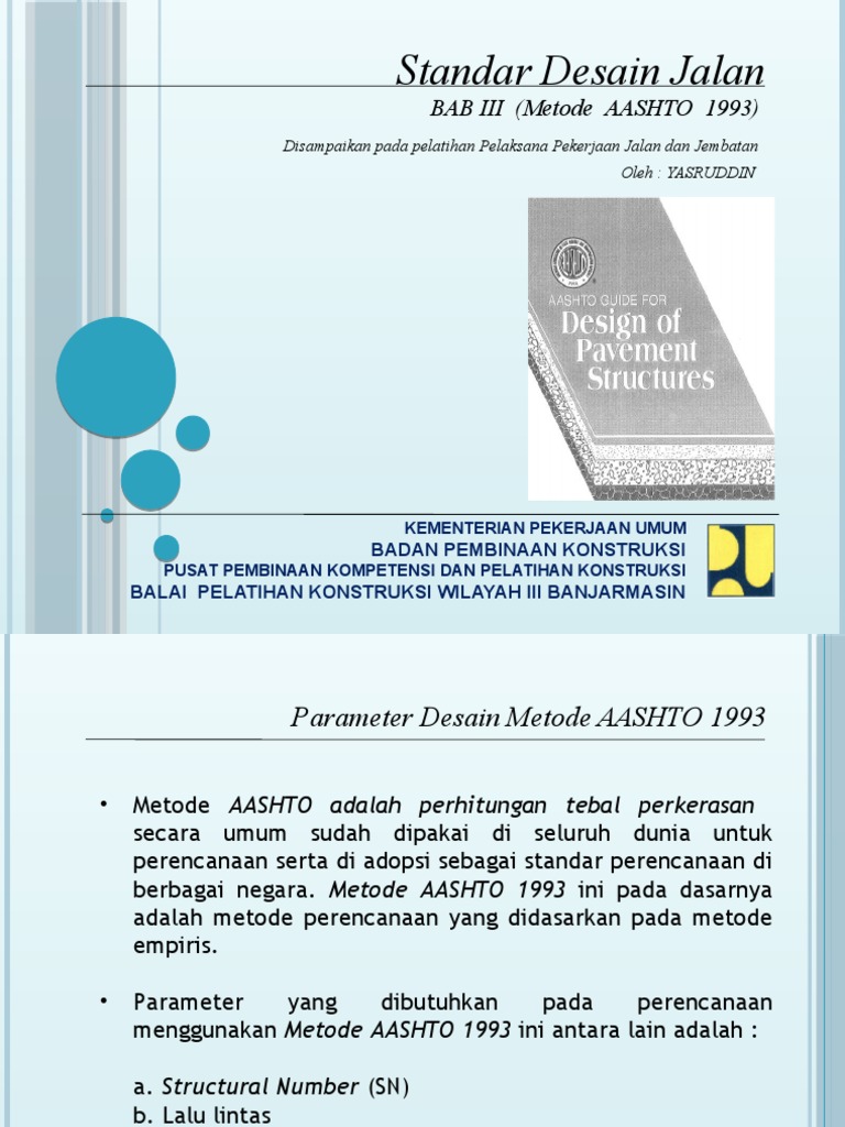 Metode Aashto 93 | PDF