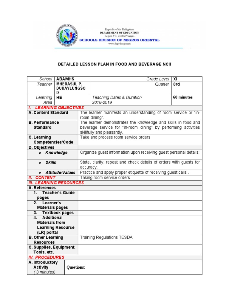 Cot DLP FBS 3RD and 4TH | PDF | Teachers | Rubric (Academic)
