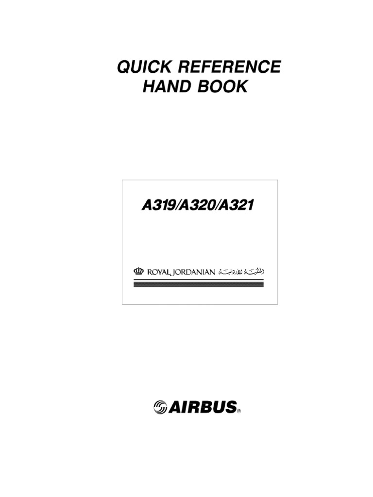 A320 QRH | PDF | Aircraft | Aviation