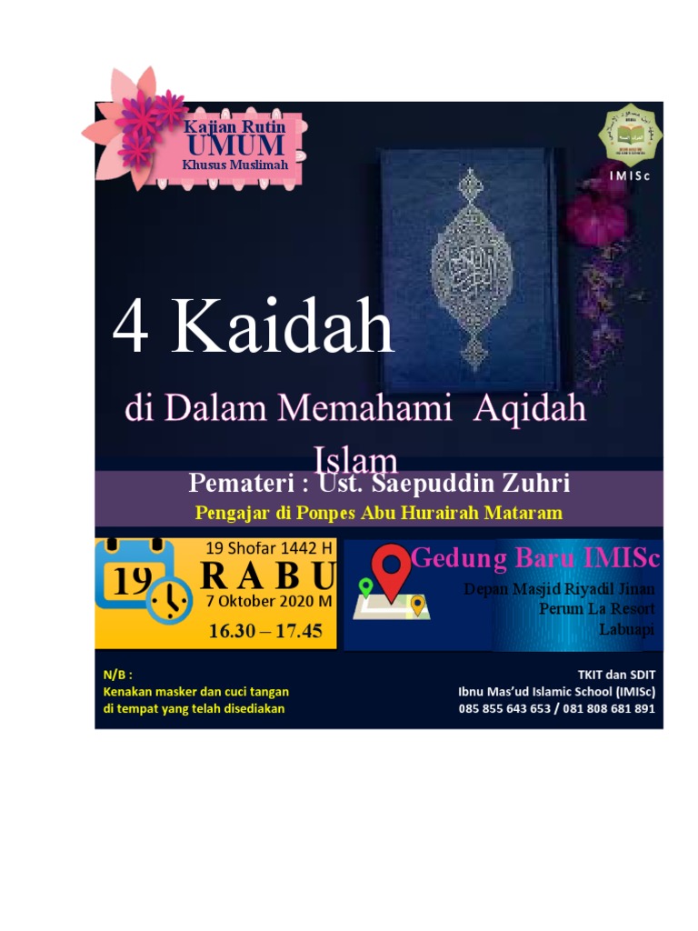 Contoh Banner Kajian Dengan Menggunakan Ms Word | PDF