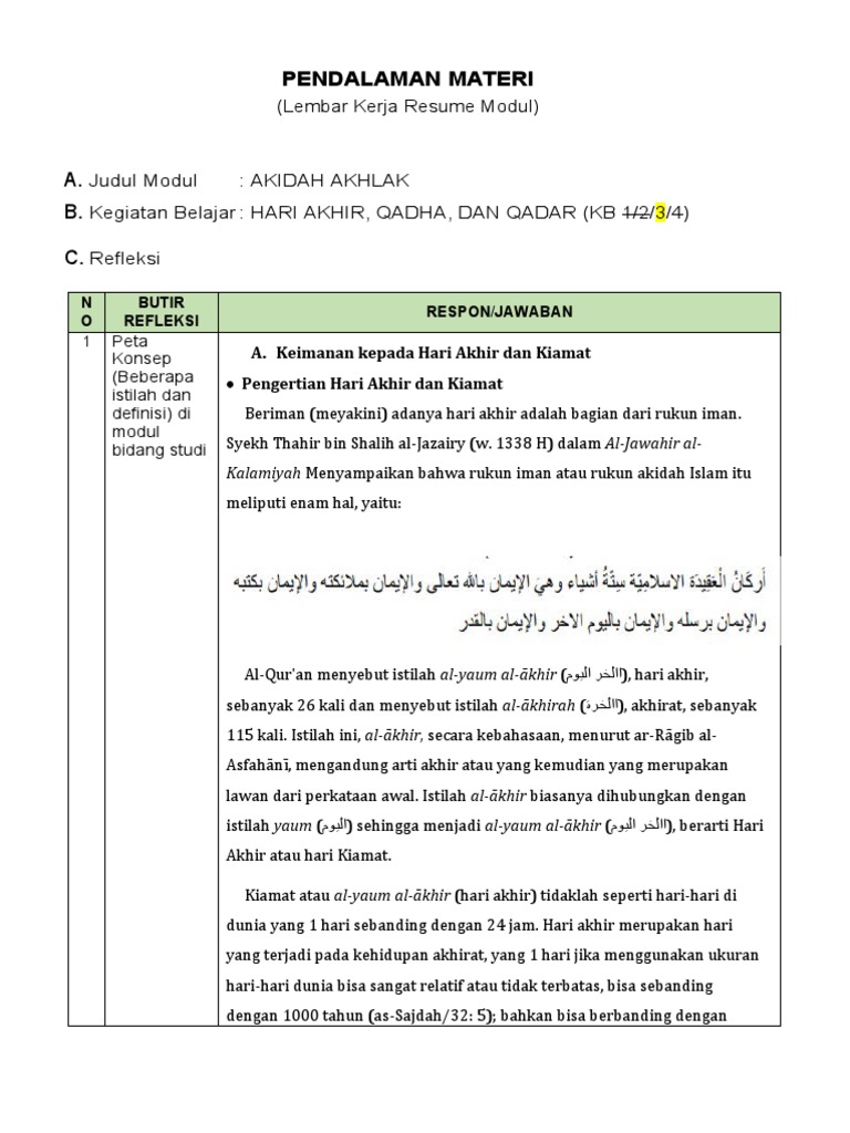 LK - Resume Modul 5 KB 3 | PDF