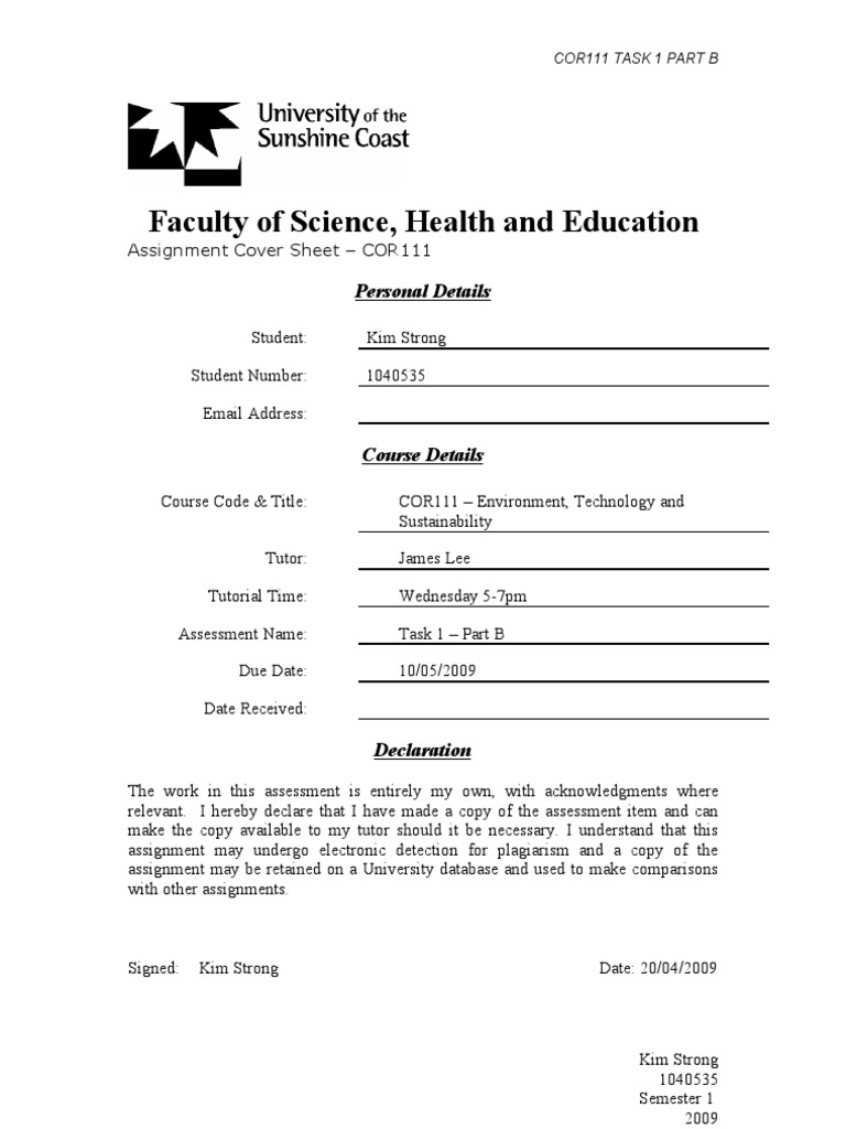 Final KStrong COR111 Task1B | PDF | Genetic Engineering | Genetically Modified Crops