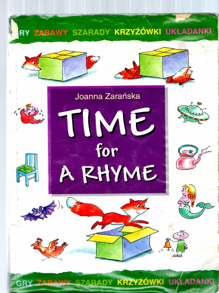 Zaranska Joanna Time For Rhyme | PDF