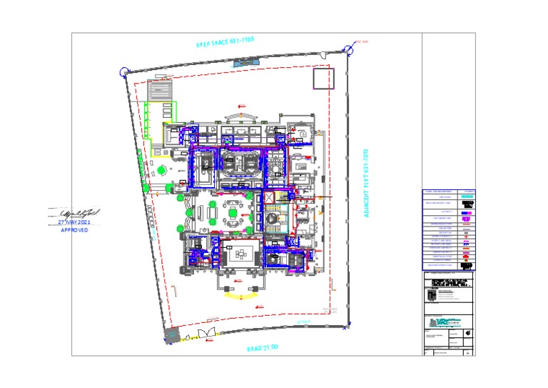 Ground Floor HVAC Layout | PDF | Building Technology | Building