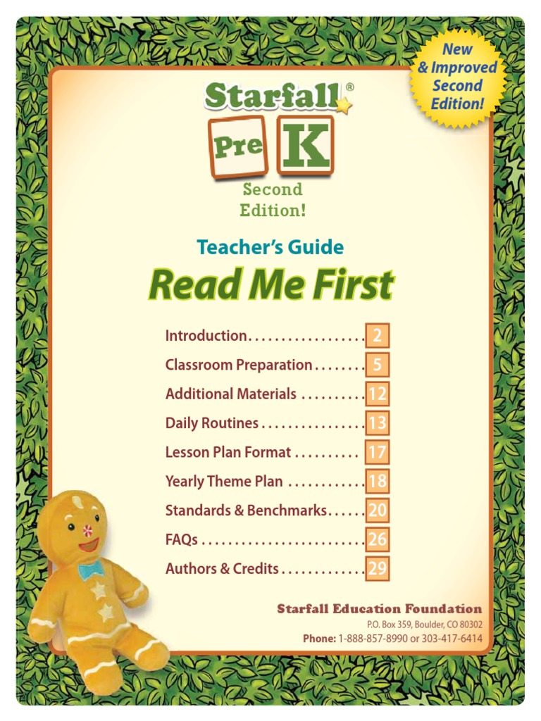 Prek Read Me First | PDF | Learning | Weather