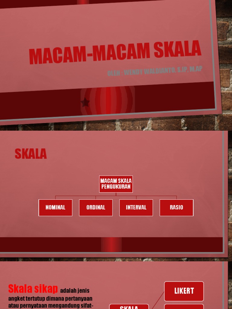 Macam-Macam Skala | PDF