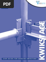 Kwikstage Scaffolding Manual | PDF | Scaffolding | Equipment