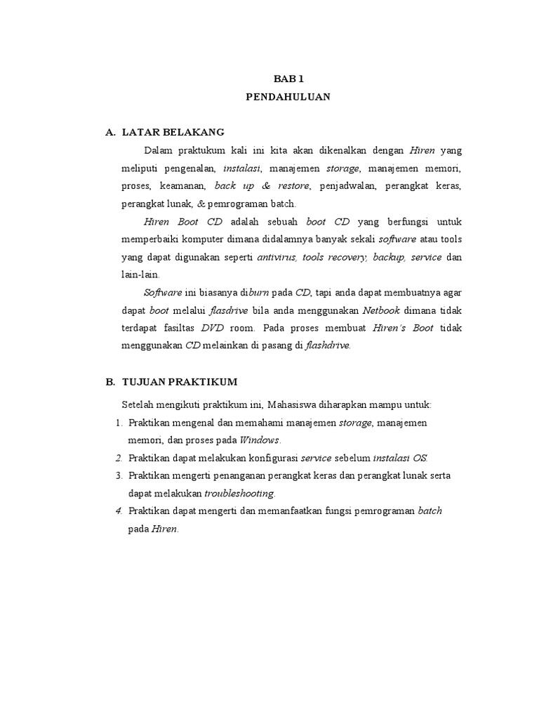 Bab 1 Pendahuluan | PDF | Game & Aktivitas