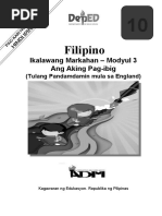 Fil10 Q2 M-3-Tula-V 5 | PDF