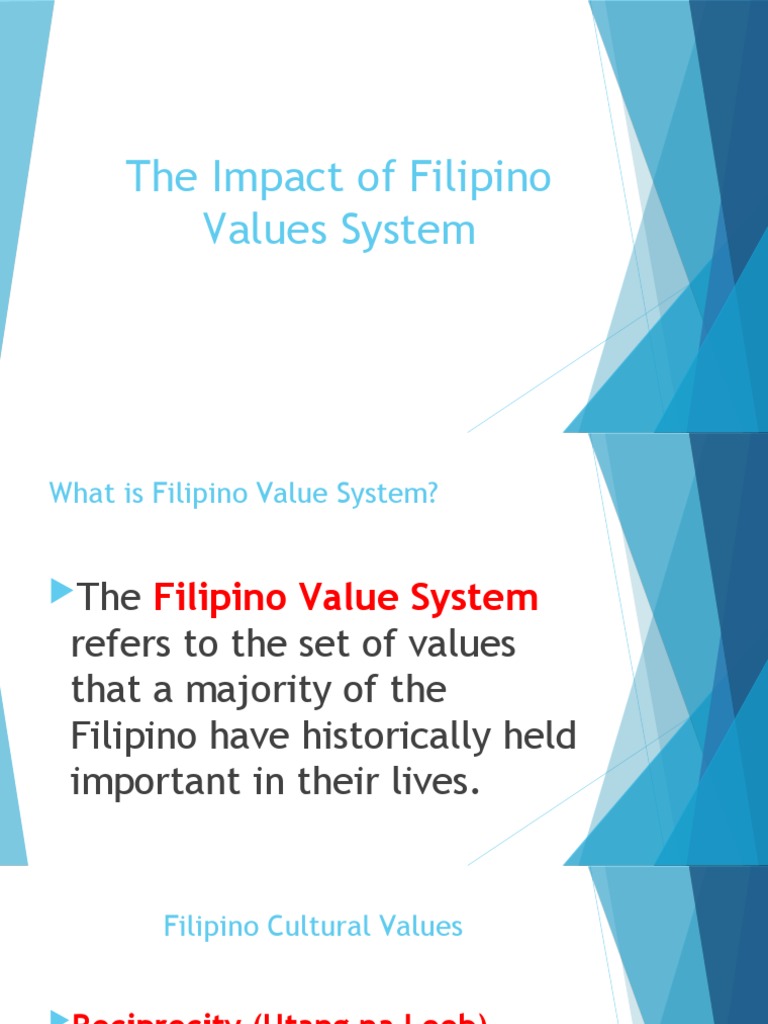 Filipino Values | PDF