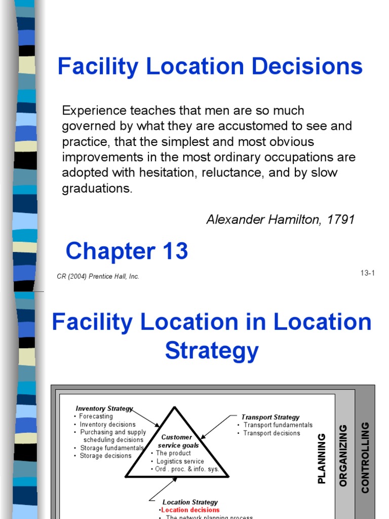 Facility Location Strategy Overview | PDF | Inventory | Mathematical ...