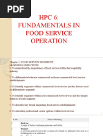 Kitchen Essentials and Basic Food Preparation | PDF