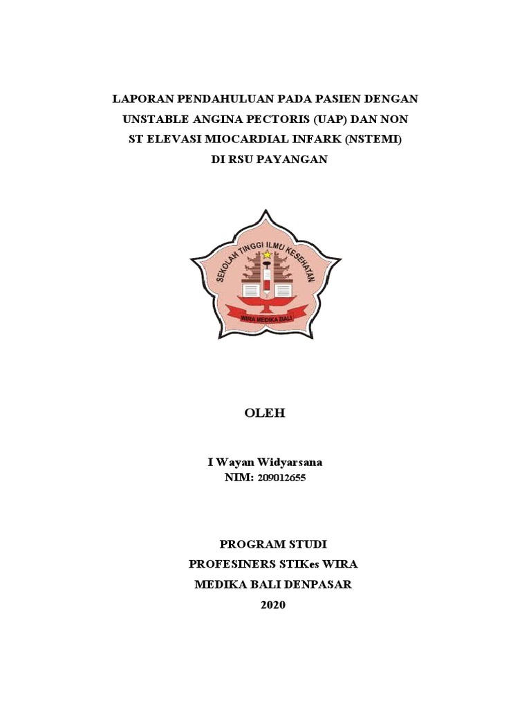 LP Uap Nstemi Widyarsana 11111 | PDF