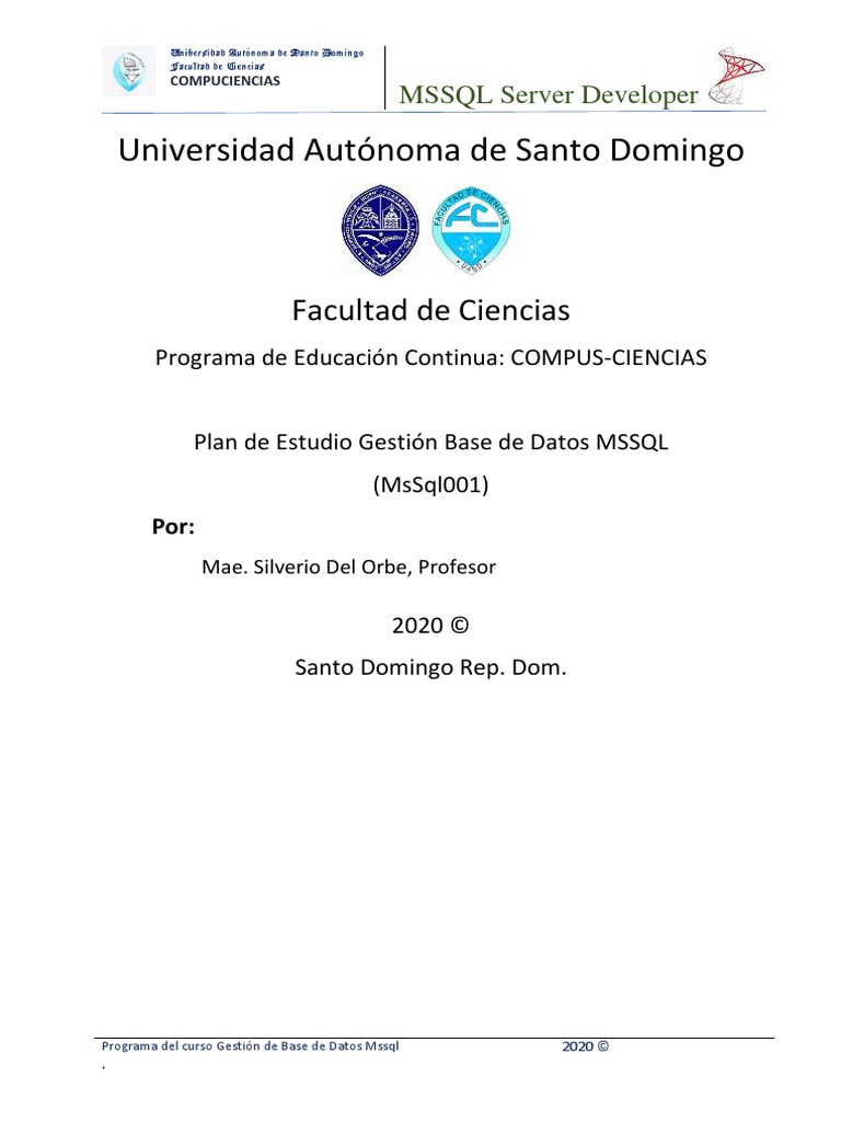 MSSQLServer Infografia Unit02 | PDF | SQL | Servidor SQL de Microsoft