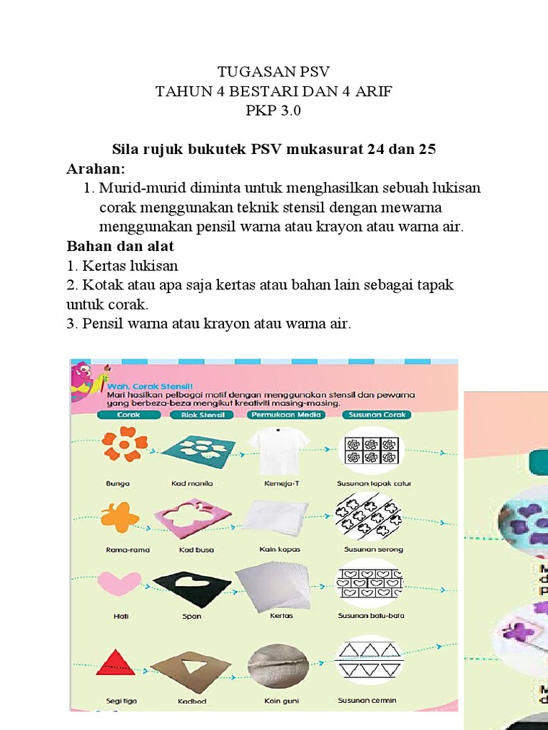 TUGASAN PSV Tahun 4 PKP 3.0 | PDF