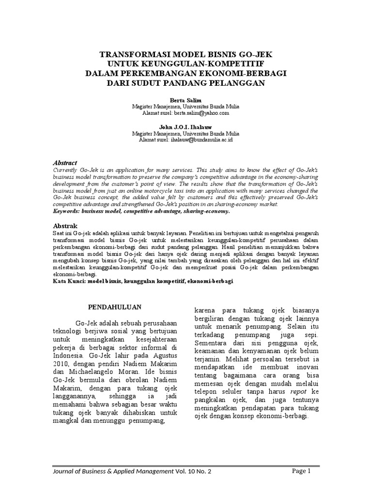 Artikel Jurnal Ilmiah | PDF