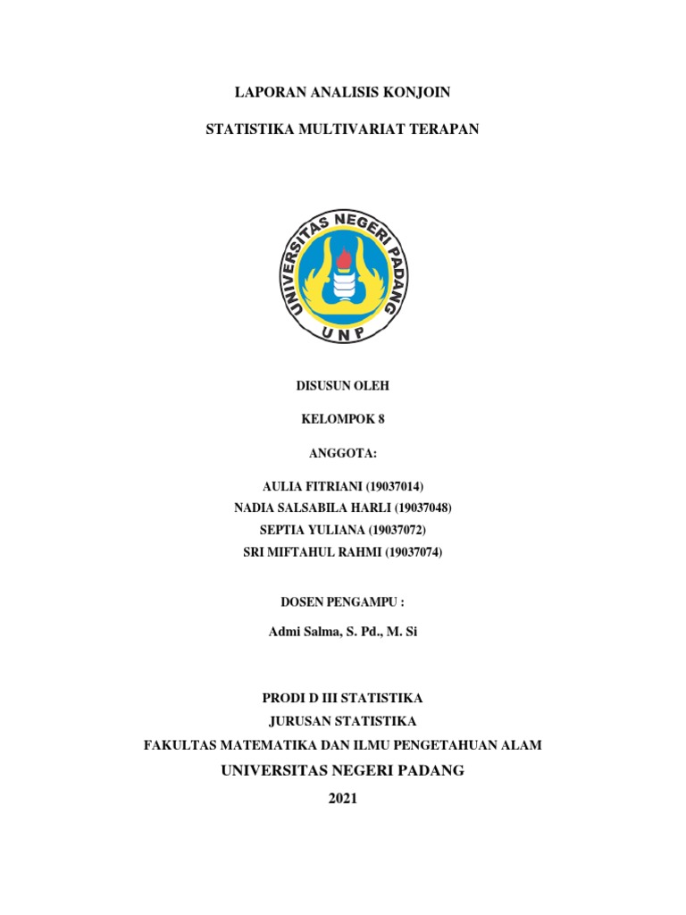 Analisis Konjoin | PDF