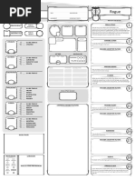 Artificer Character Sheet 5e | PDF