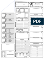 456029-Character Sheet ROGUE EDITABLE | PDF | Role Playing Games | Gaming
