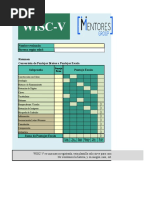 Cubos Wisc V | PDF | Cognición | Ciencia cognitiva