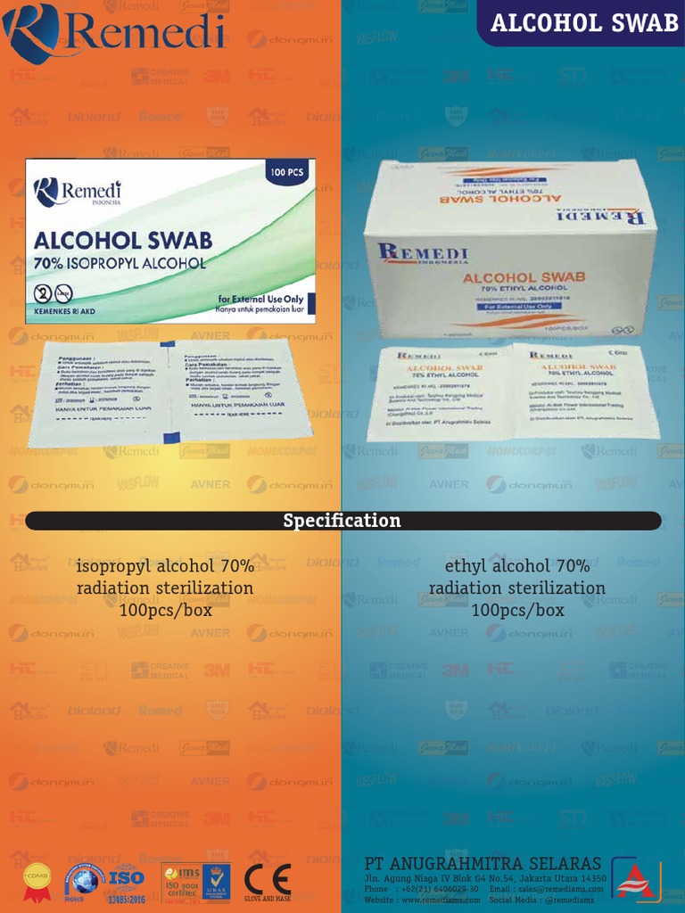 REMEDI Alcohol Swab | PDF