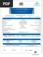 Demande d'identification fiscale au Maroc | PDF