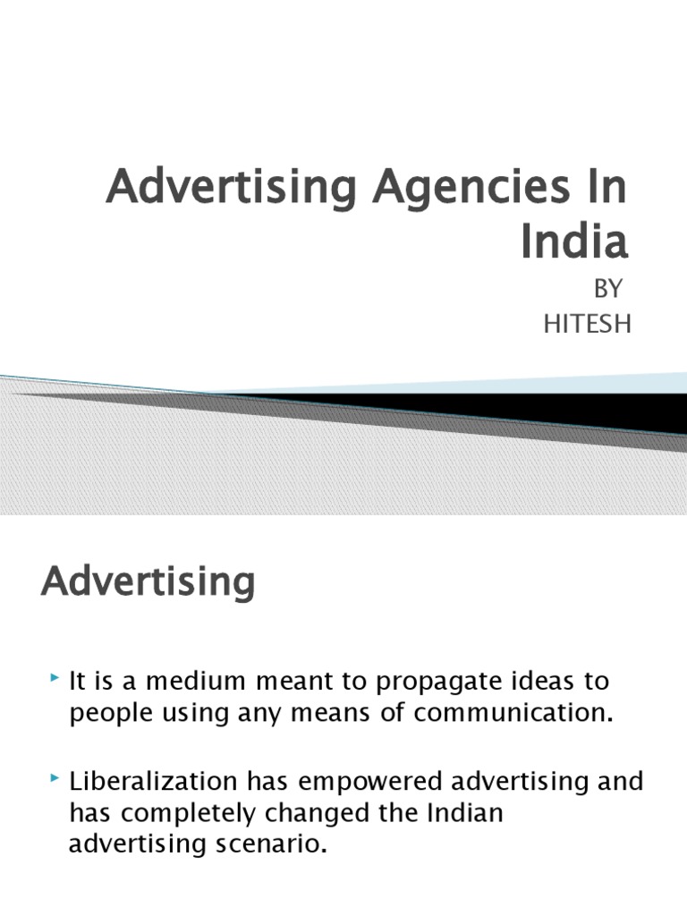 Top Advertising Agencies in India | PDF | Advertising | Marketing