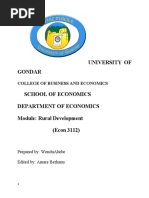 Rural Development - Theories and Approaches | PDF | Development ...