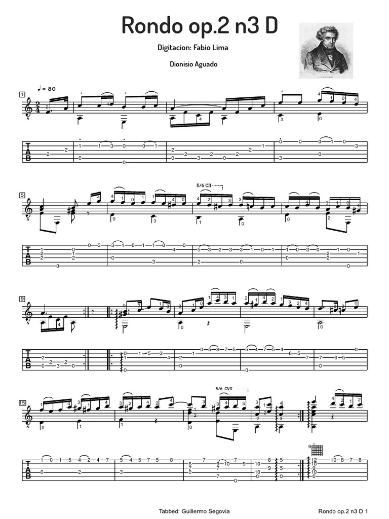 Rondo Op.2 n3 D | PDF