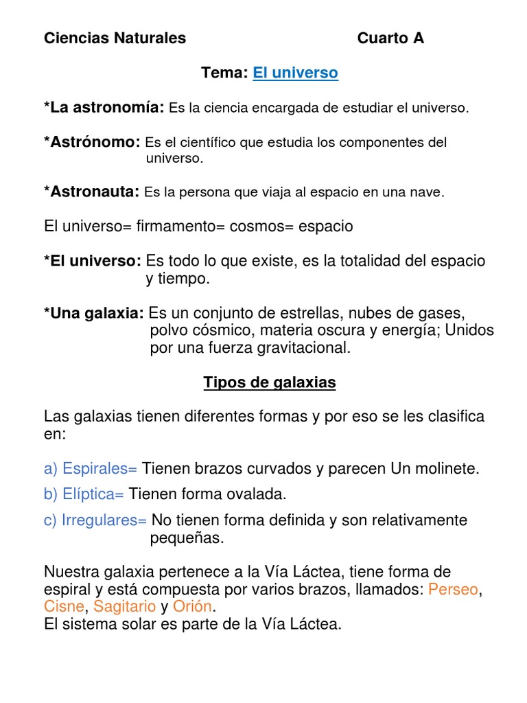 Introducción al Universo y Galaxias | PDF