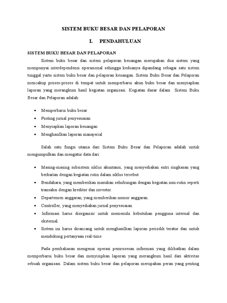 Bab 14 Siklus Buku Besar Dan Pelaporan | PDF | Pengelolaan Keuangan & Uang