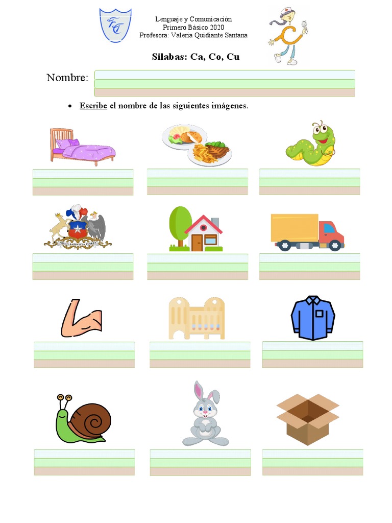 Guia 2 Letra C | PDF