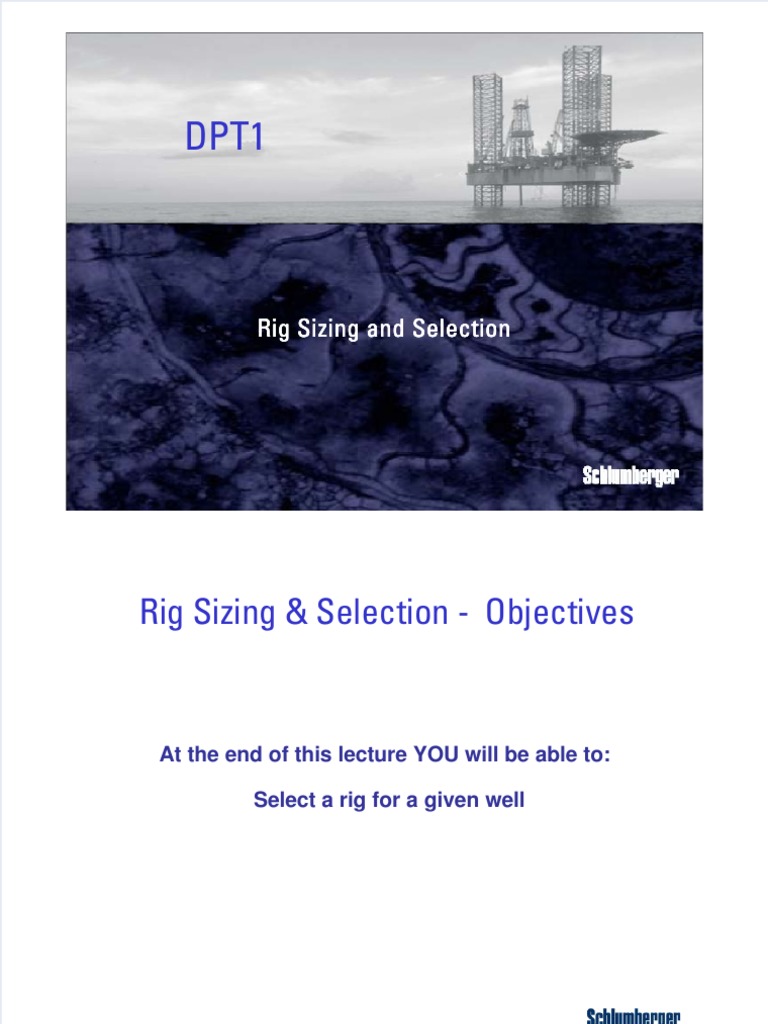 A Comprehensive Guide to Rig Sizing and Selection Criteria for Drilling ...