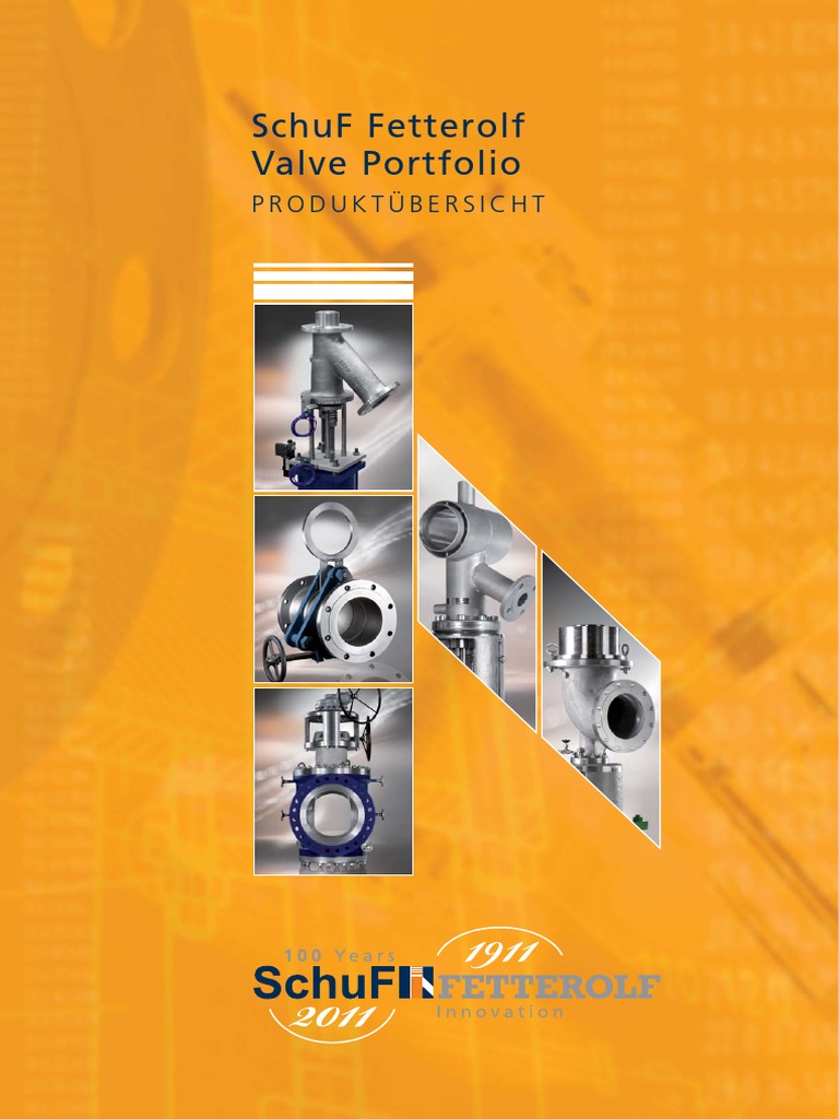 SchuF Fetterolf Valve Portfolio | PDF | Valve | Actuator