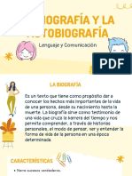 Estructura y partes de una biografía | PDF | Biografía | Narrativa