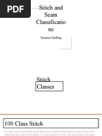 100 Class Stitches | PDF | Stitches (Textile Arts) | Clothing Industry